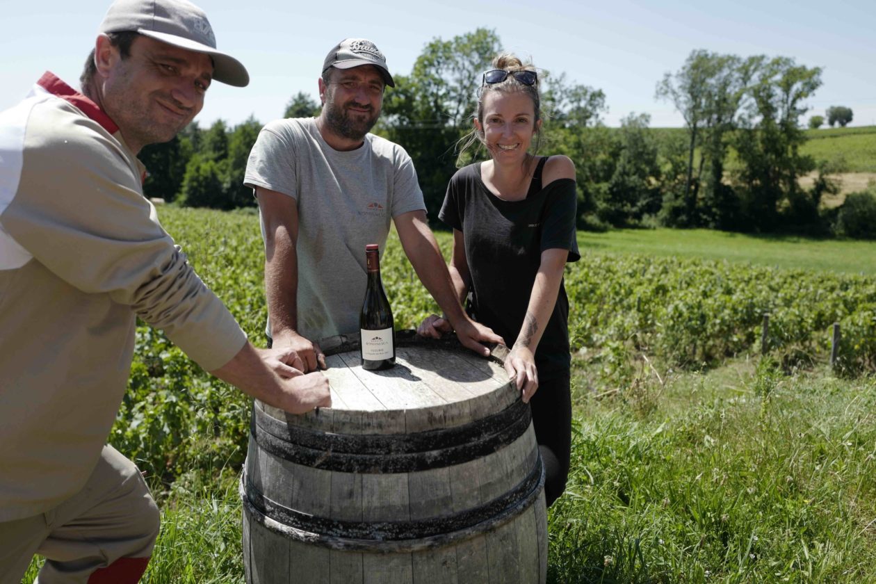 Domaine Romanesca, l’affaire d’un trio à la vie, à la vigne - Les ...